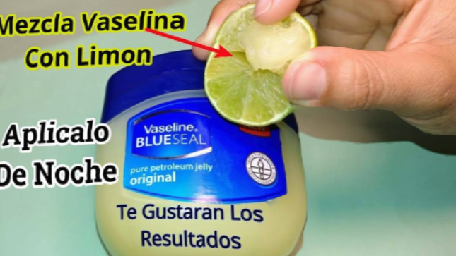 VASELINA CON EL LIMÓN¿QUE PASA SI LA COMBINAS? - Rico Fácil y Saludable